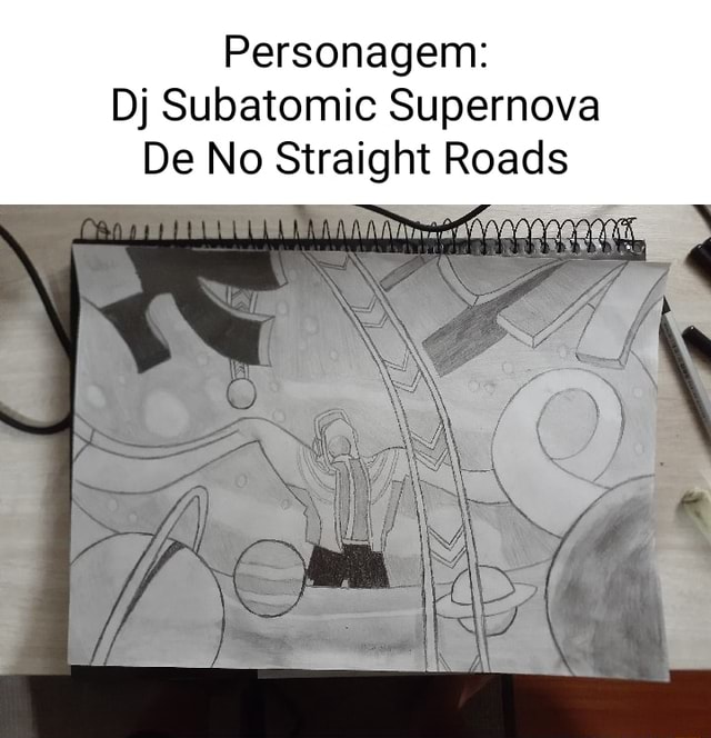 Personagem: Dj Subatomic Supernova De No Straight Roads - )