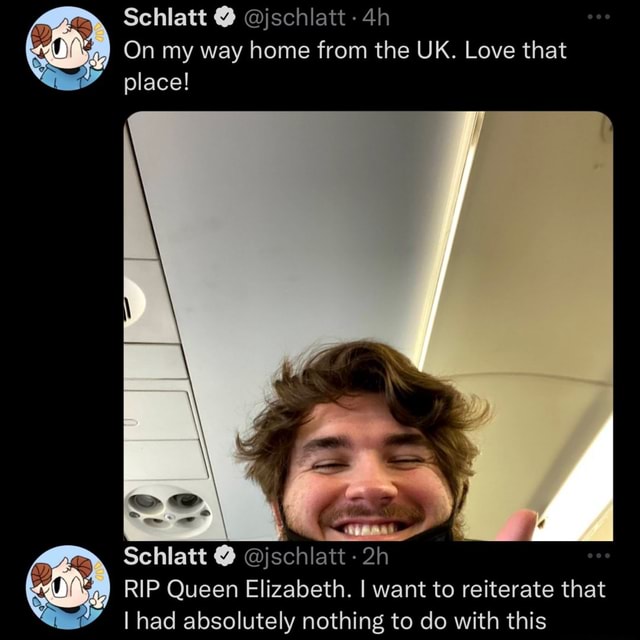 Schlatt @jschlatt - On my way home from the UK. Love that place! af att ...