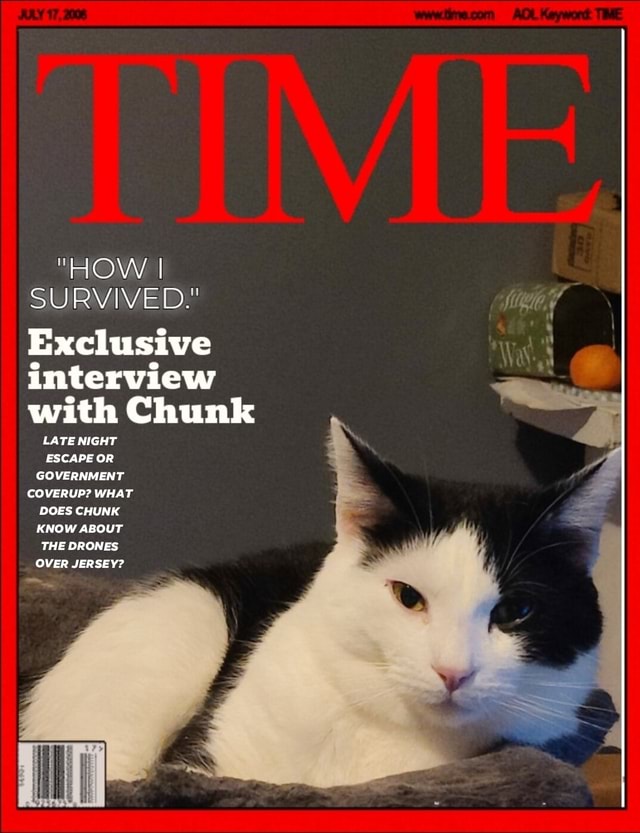 "HOW I SURVIVED." Exclusive interview with Chunk LATE NIGHT ESCAPE OR GOVERNMENT COVERUP? WHAT ...