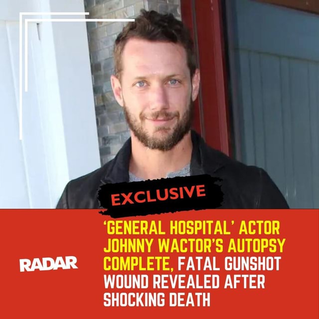 #GeneralHospital star #JohnnyWactor's body is ready to be released to ...