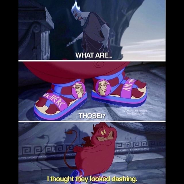 WHAT ARE... THOSE!? dashing. - iFunny
