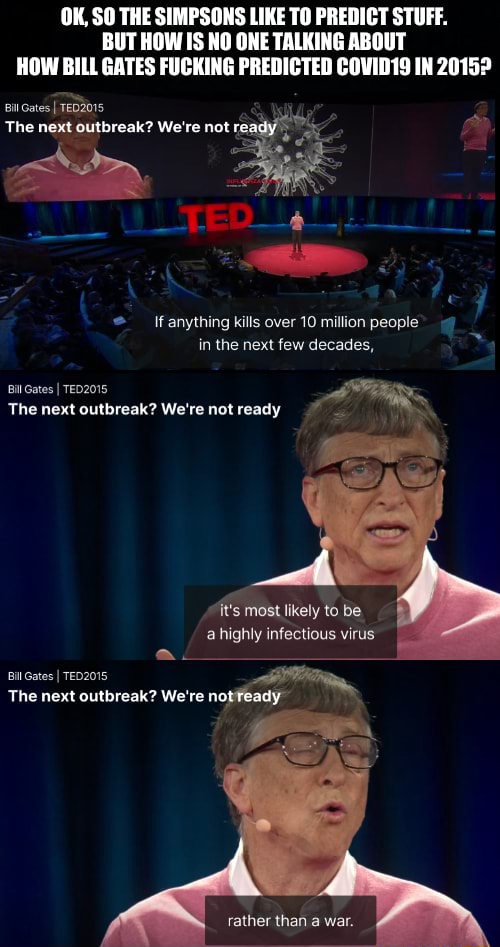 OK, SO THE SIMPSONS LIKE TO PREDICT STUFF. BUT HOW IS NO ONE TALKING ...