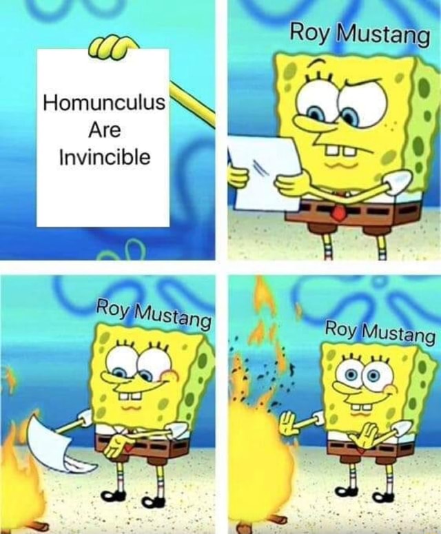 Mustang Homunculus Are Invincible - iFunny
