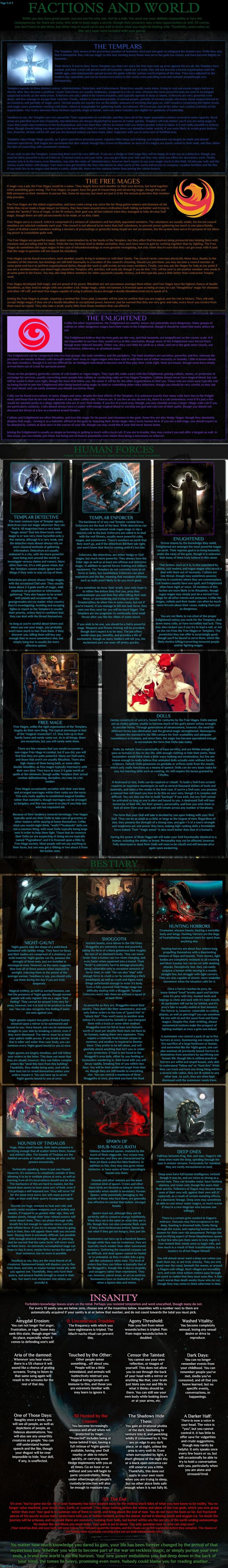 An Eldritch Bloodline CYOA - iFunny