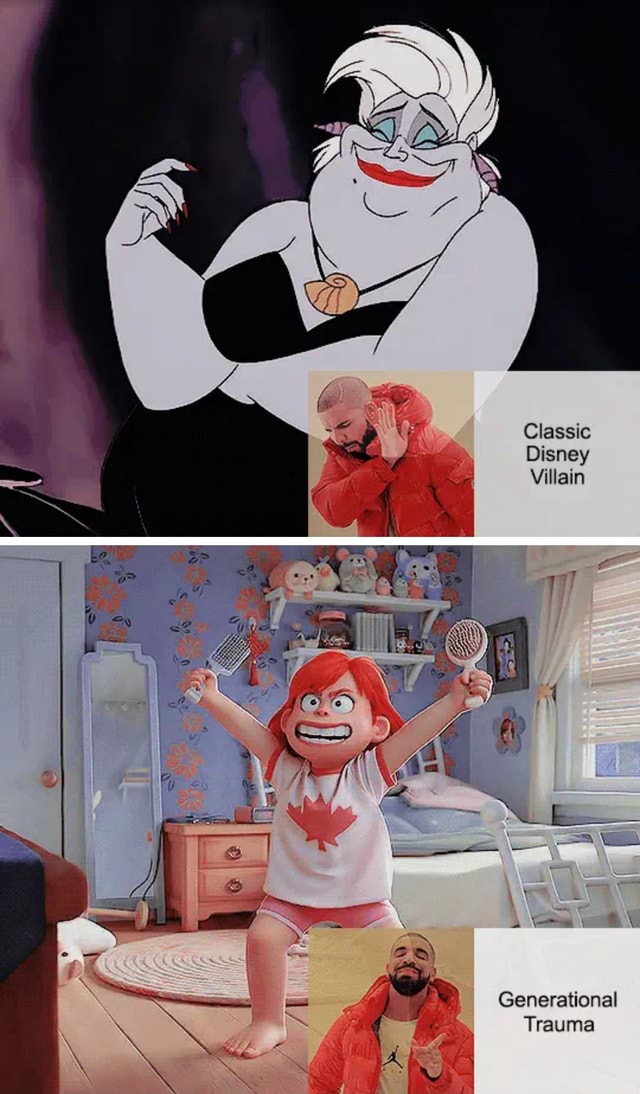 Classic Disney Villain Generational Trauma - iFunny