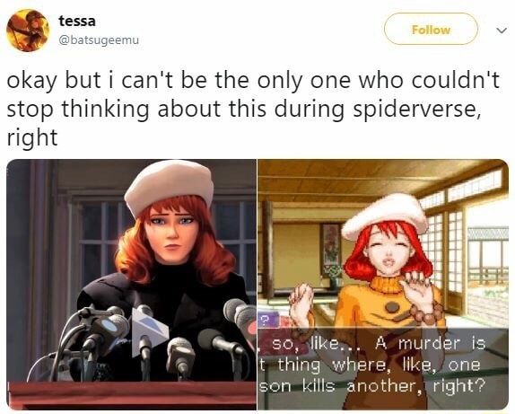 Stop thinking about this during spiderverse, - iFunny