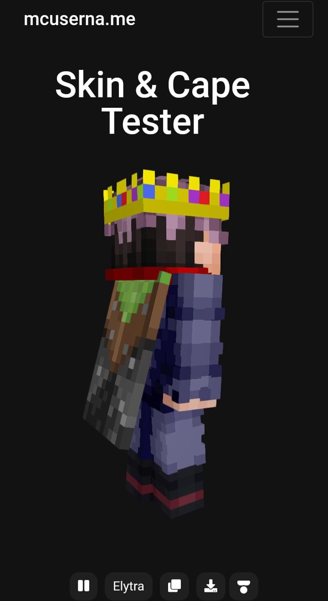Has anyone made a skin that matches with the One Vanilla cape yet? My ...