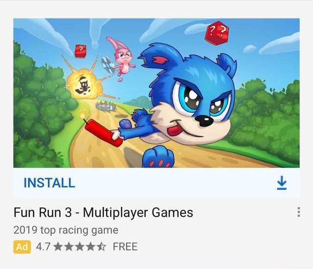 INSTALL Fun Run 3 - Multiplayer Games 2019 top racing game 4.7 FREE ...