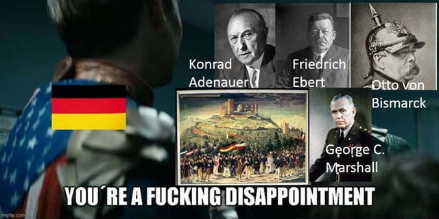 Konrad Friedrich Adenauer! Ebert Otto von Bismarck I } George C. I ...