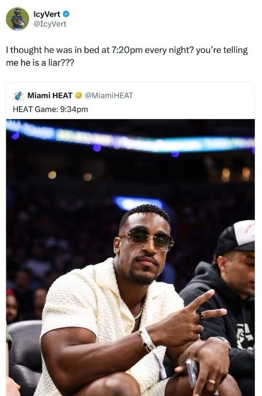 I thought he was in bed at every night? you're telling me he a liar ...