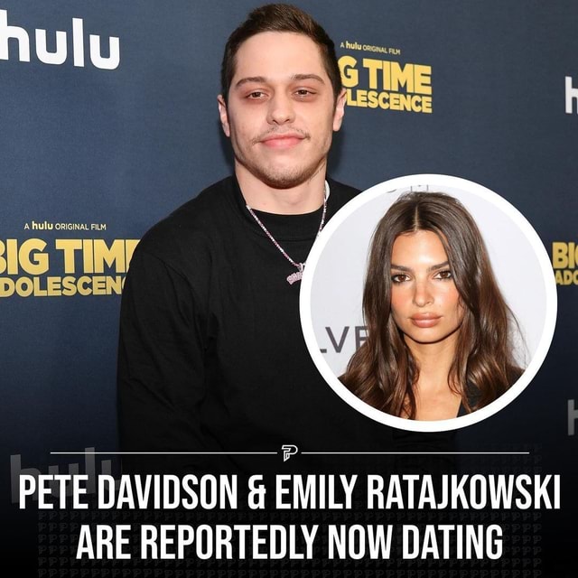 Fans are convinced that Pete Davidson and Emily Ratajkowski 'are dating ...