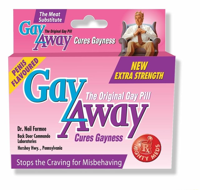 The Meat Substitute The Original Gay Pill \Gayness) NEW *Gay The Vis wa ...
