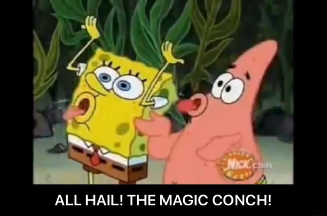 ALL HAIL! THE MAGIC CONCH! - iFunny Brazil