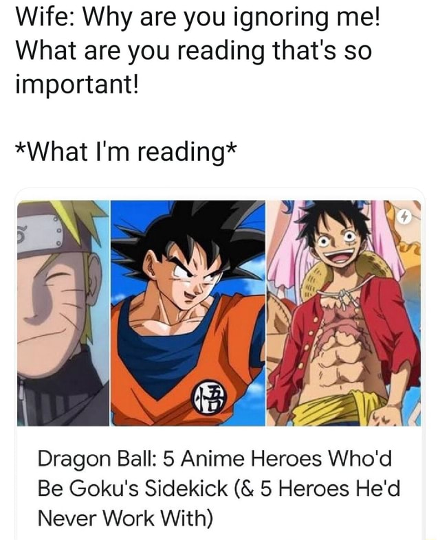 Heavy Reading - Wife: Why are you ignoring me! What are you reading ...