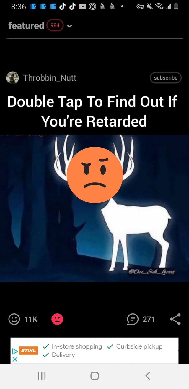 All 836 featured 984 ~ Throbbin_Nutt Double Tap To Find Out If You're ...