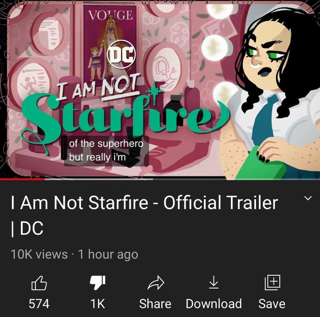 NO of the superhero but really im - Am Not Starfire - Official Trailer ...
