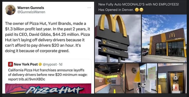 New Fully Auto MCDONALD'S with NO EMPLC {as Opened in Denver. Warren ...