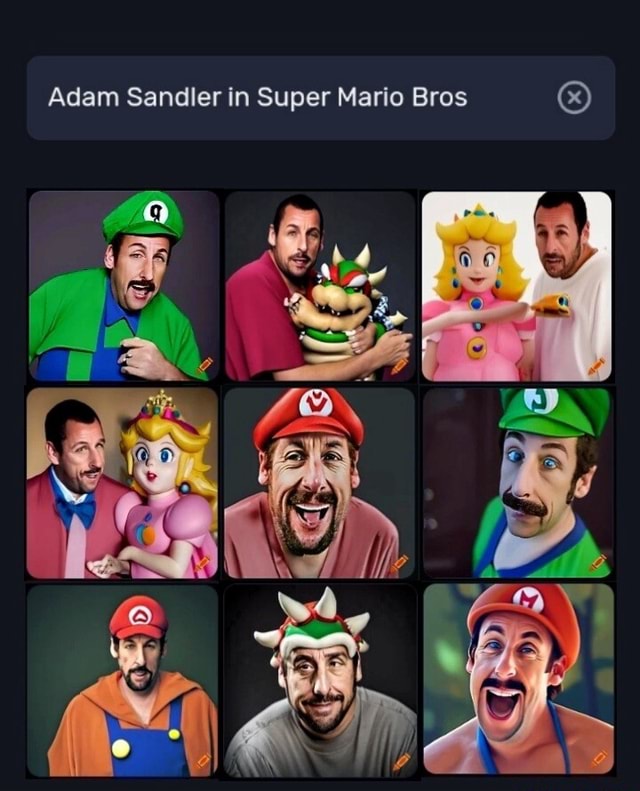 Er in Super Mario Bros Adam Sand --S- - iFunny