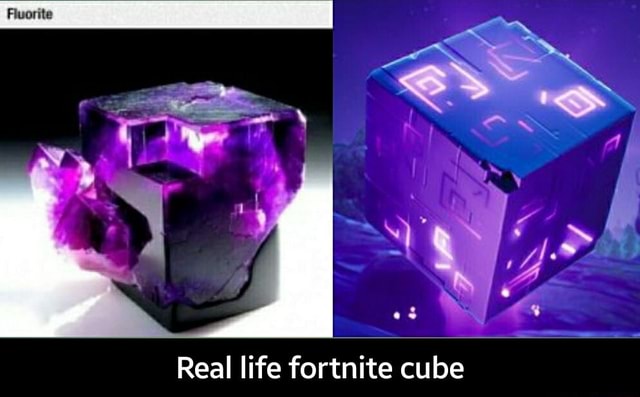 Real life fortnite cube - Real life fortnite cube - iFunny