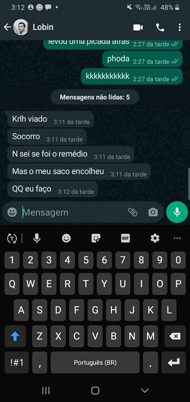 Lobin uma picaua auras 5.57 da tarde / phoda ".27 da tarde da tarde ...