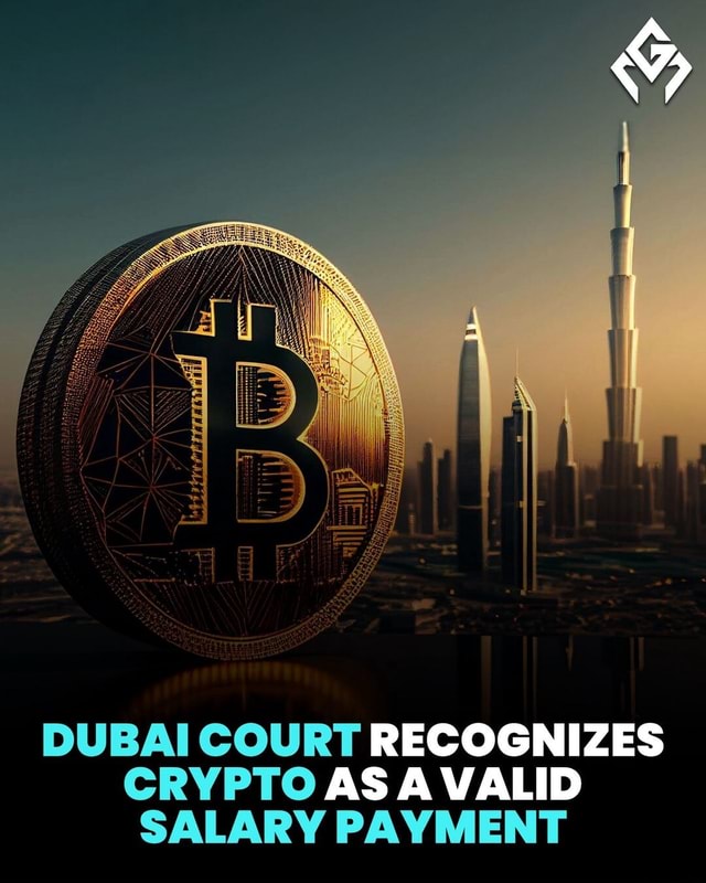 Dubai’s Court of First Instance has officially recognized cryptocurrency as a legitimate form of ...