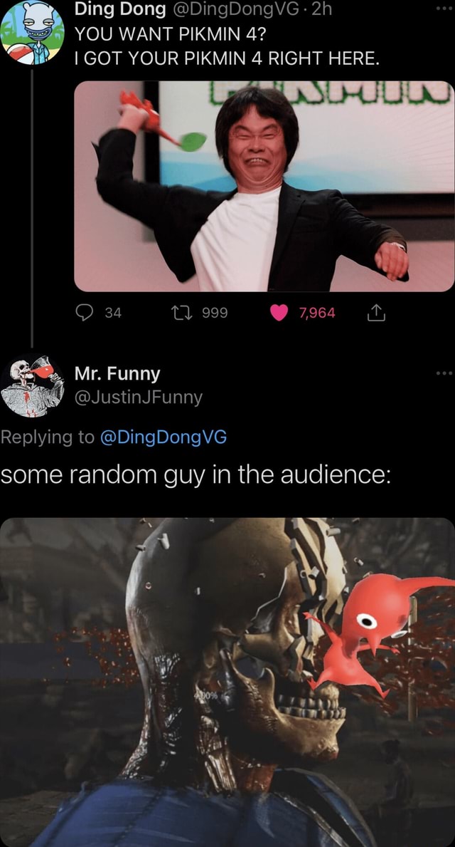 Ding Dong @DingDongVG- YOU WANT PIKMIN 4? I GOT YOUR PIKMIN 4 RIGHT ...