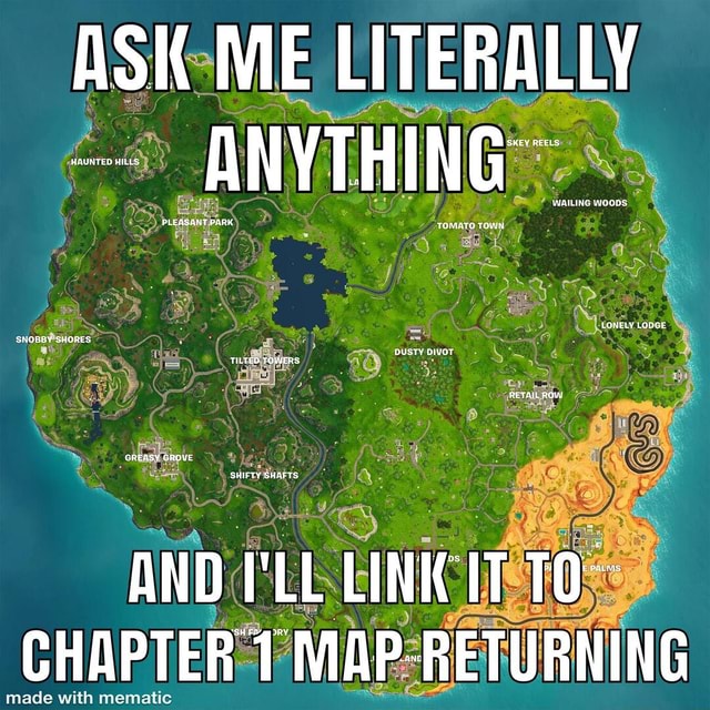 ASK ME LITERALLY ANYTHING WAILING WOODS. PLEASANT PARK TOMATO TOWE ...