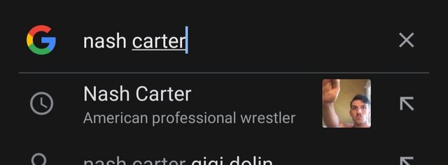 Nash carter Nash Carter American professional wrestler - iFunny