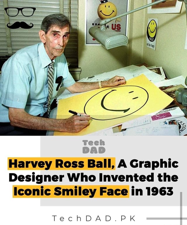 Harvey Ross Ball, A Graphic Designer Who Invented the Iconic Smiley ...