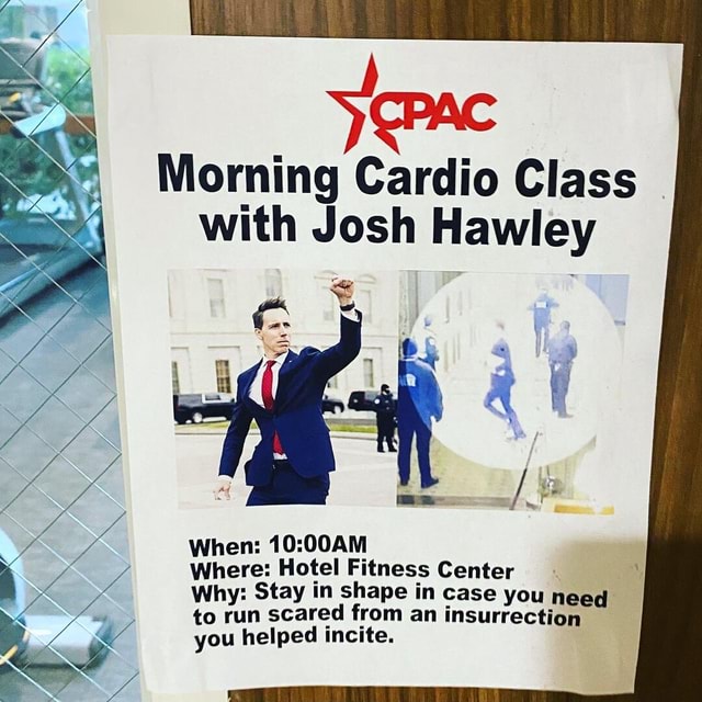 Morning Cardio Class with Josh Hawley When: Where: Hotel Fitness Center ...