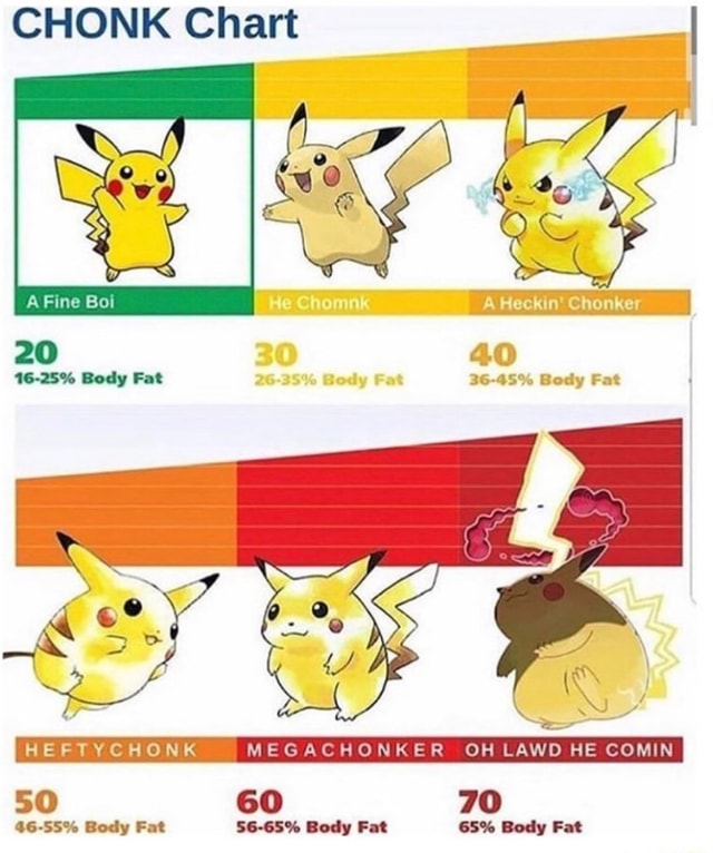 CHONK Chart HEFTYCHONK MEGACHONKER OHLAWDHECOMIN - iFunny