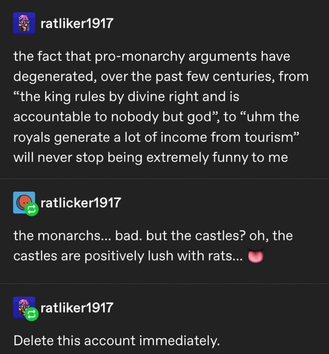 The fact that pro-monarchy arguments have degenerated, over the past ...