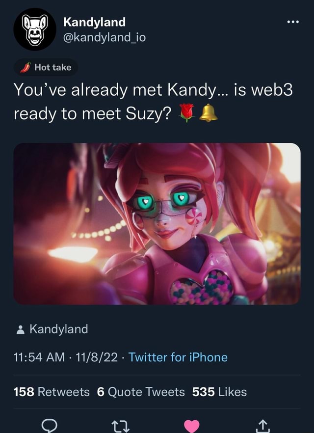 Kandyland Kandyland Io Hot Take Youve Already Met Kandy Is Web3