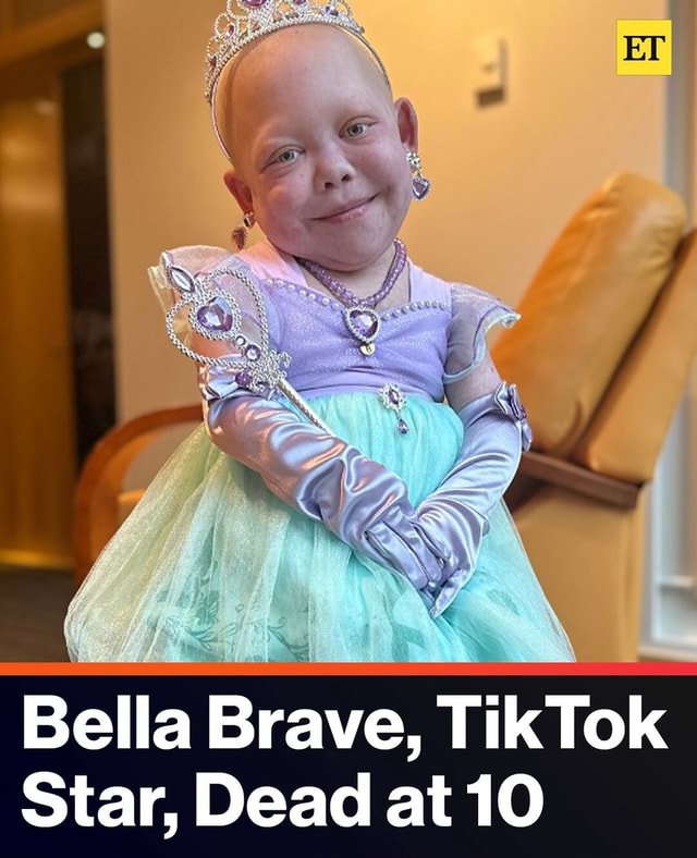 TikTok star Bella Thomson, known as Bella Brave, has died at the age of 10. Her mother confirmed ...