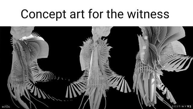 Concept art for the witness - iFunny