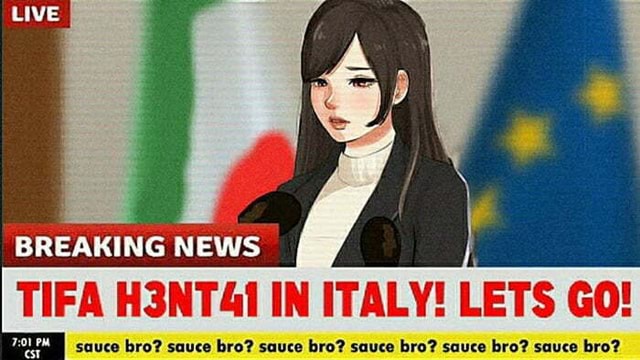 LIVE BREAKING NEWS TIFA H3NTAl IN ITALY! LETS GO! - iFunny