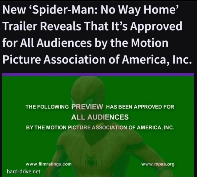 New 'Spider-Man: No Way Home' Trailer Reveals That It's Approved for ...