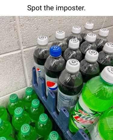 Spot the imposter. - iFunny