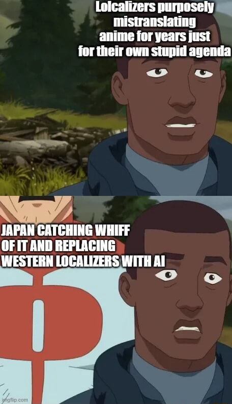 Loicalizers purposely mistransiating anime for years just for their own ...