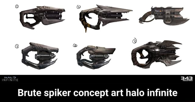 HAL> INFINITE Brute spiker concept art halo infinite - Brute spiker ...
