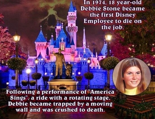 In 1974, 18 year-old Debbie Stone became the first Disney Employee to ...