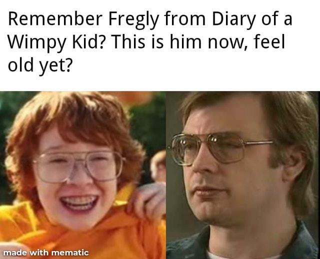 Remember Fregly from Diary of a Wimpy Kid? This is him now, feel old ...
