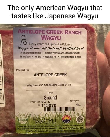 The only American Wagyu that tastes like Japanese Wagyu amily Onned and ...