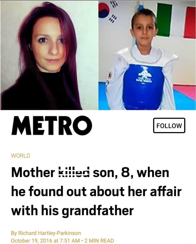 He found out about her affair with his grandfather - iFunny
