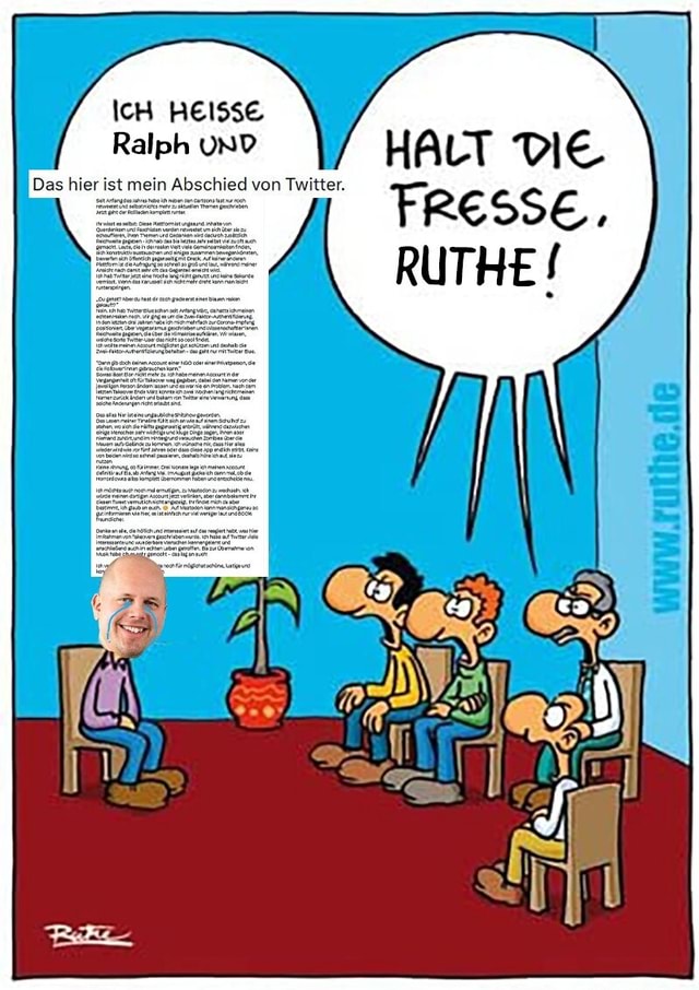 7 \cw neisse Ralph OND HALT DIE FRESSE, RUTHE ! - Keke