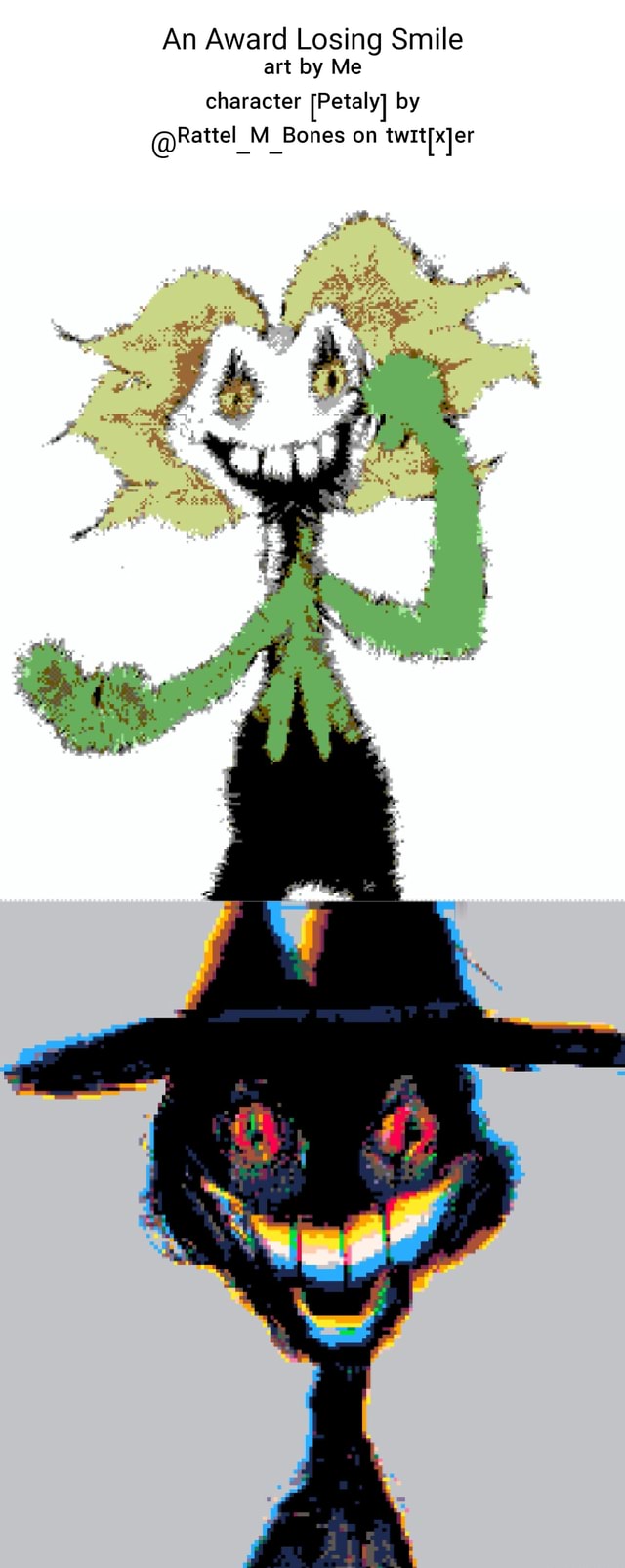 An Award Losing Smile art by Me character [Petaly] by @Rattel M Bones ...