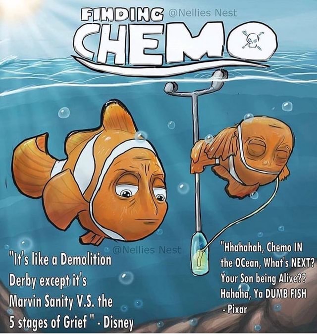 FiNDING @Nellies Nest CHEM. 'Hhahahah; Chemo IN It's like a Demolition ...