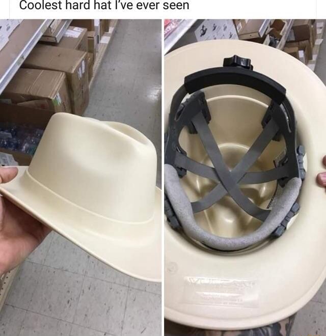 Coolest hard hat I ve ever seen - iFunny
