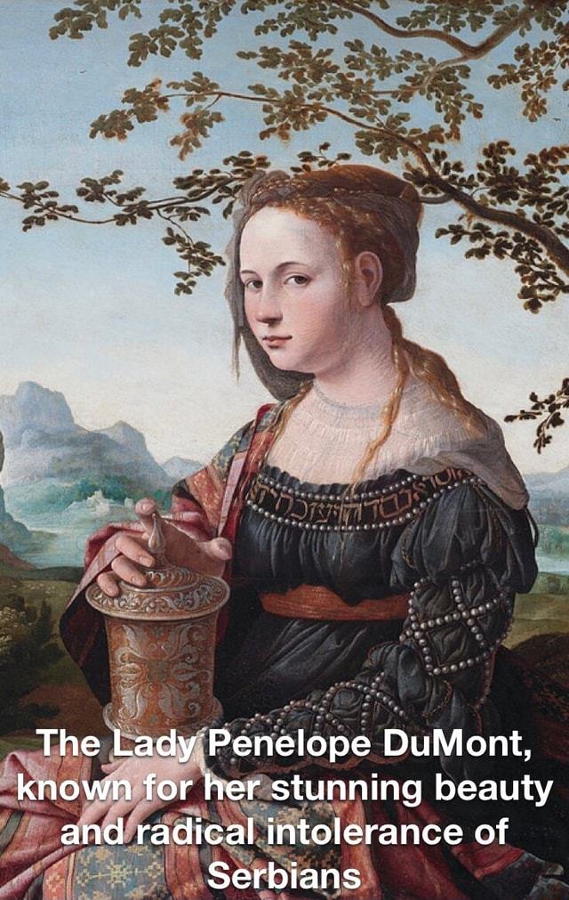 AX The Lady Penelope DuMont, known for her stunning beauty and radical ...