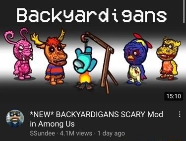 Backyardigans *NEW* BACKYARDIGANS SCARY Mod in Among Us Sunde au views ...